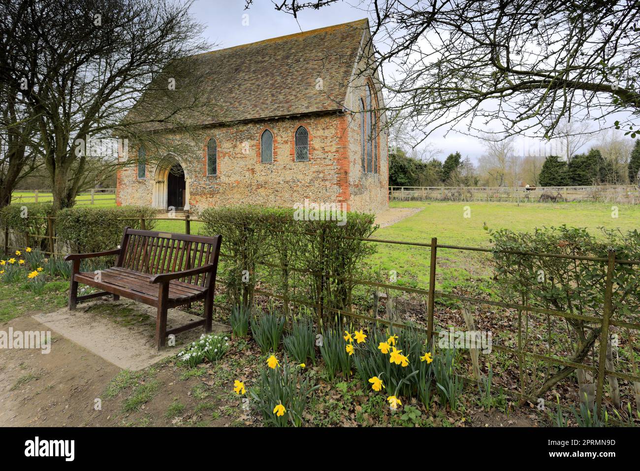 St Nicholas Chapel, Coggeshall village, Essex, England, UK Stock Photo ...