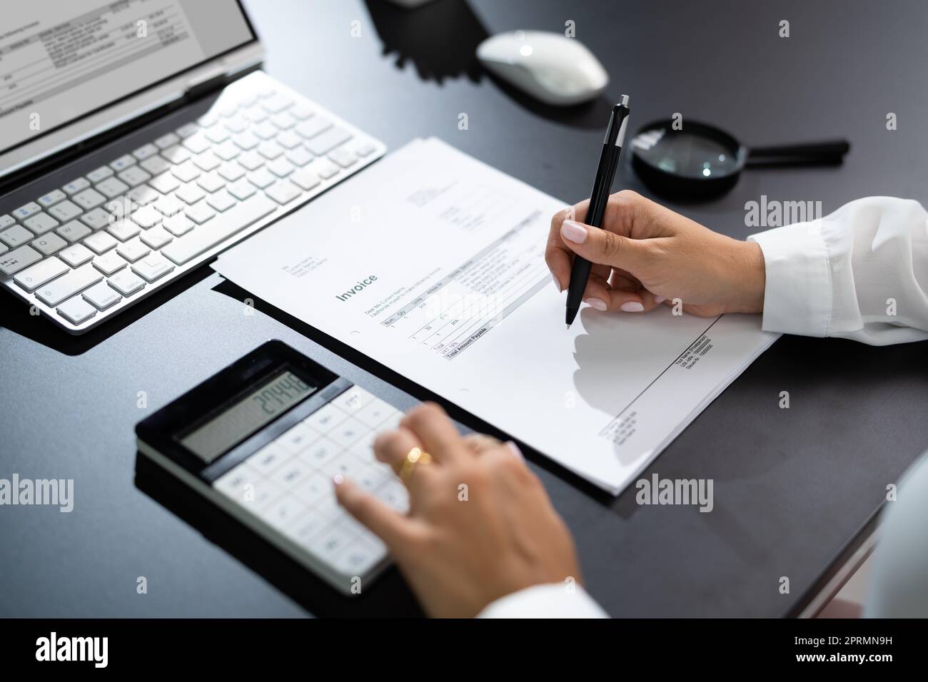 Financial Tax Account And Invoice Compliance Stock Photo - Alamy