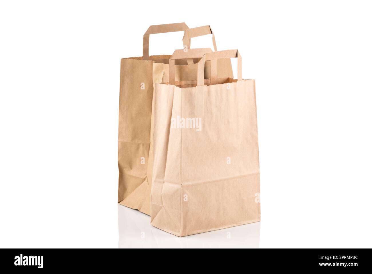 paper bag isolated on white Stock Photo - Alamy