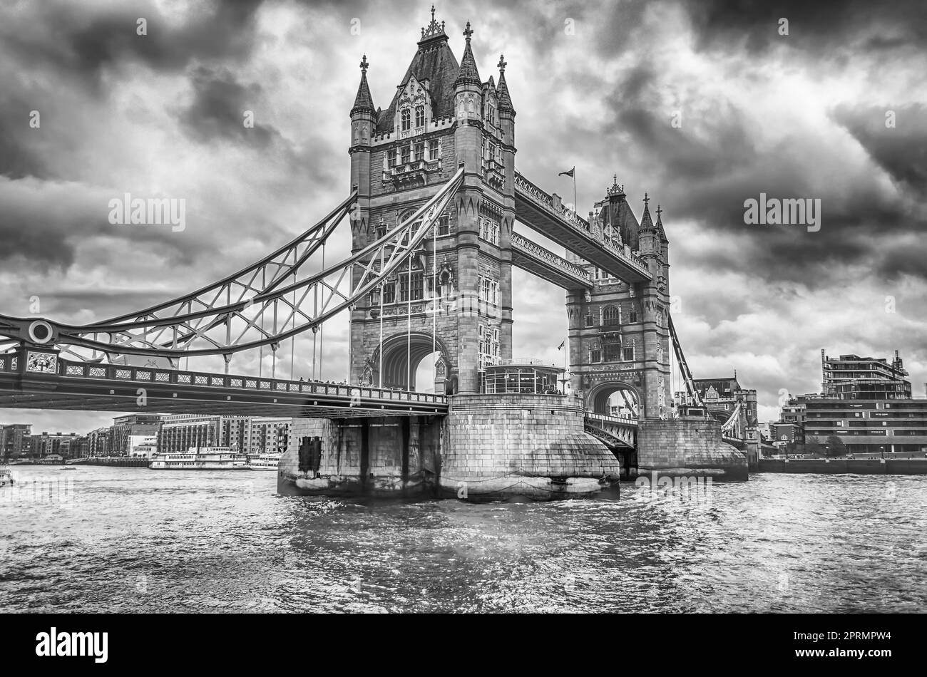 Tower Bridge, iconic landmark in London, UK Stock Photo - Alamy