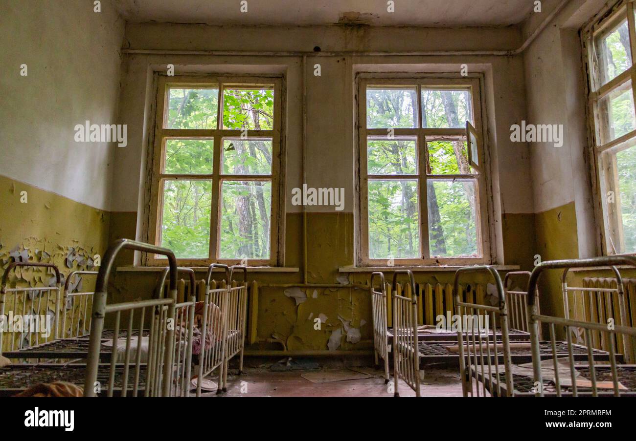 Ukraine chernobyl kindergarten hi-res stock photography and images - Alamy