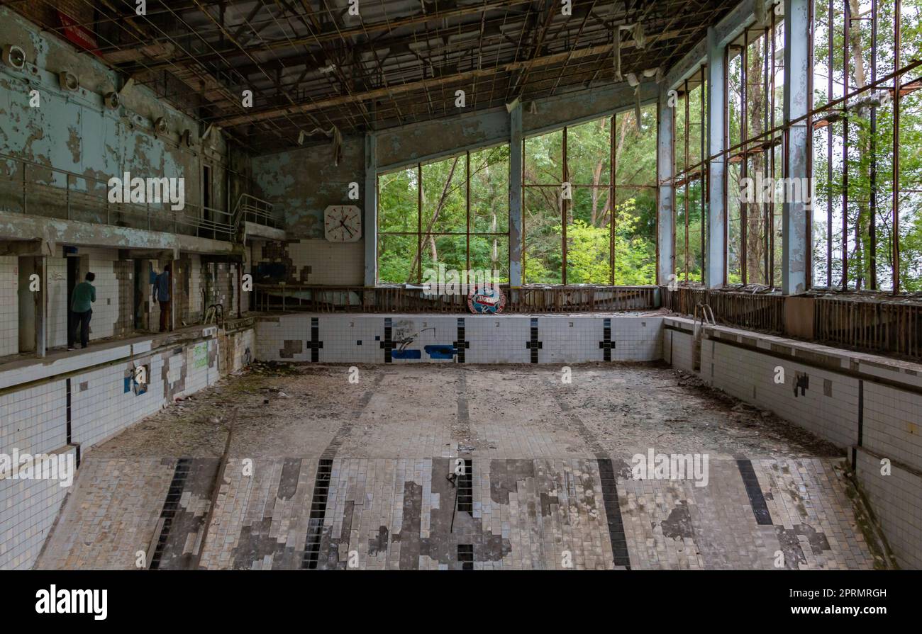 Pripyat swimming pool hi-res stock photography and images - Alamy