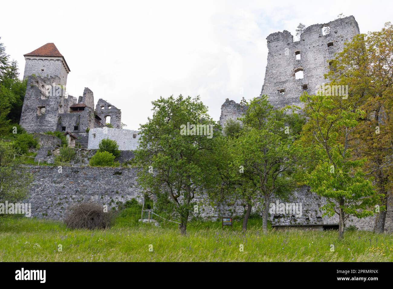 Slovenia grad kamen kamen castle hi-res stock photography and images ...
