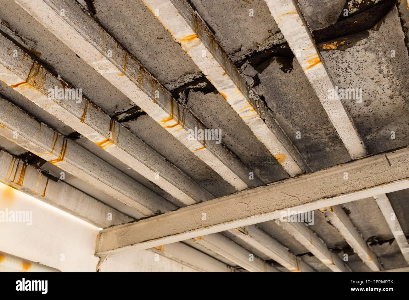 Rusted metal ceiling at outdoor Stock Photo - Alamy