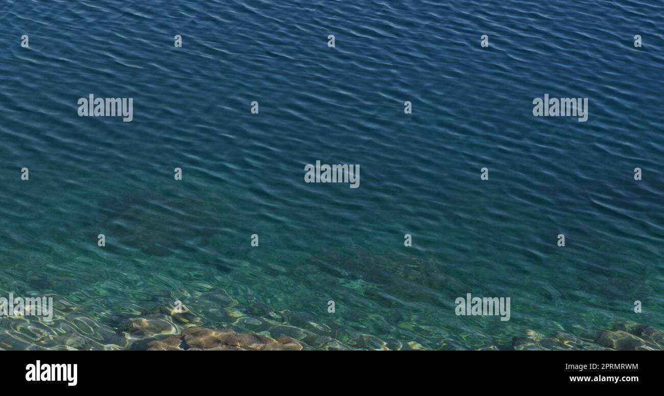 Water wave pattern in the pond Stock Photo - Alamy