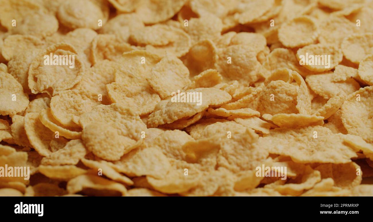 Pile of the cereal breakfast Stock Photo - Alamy