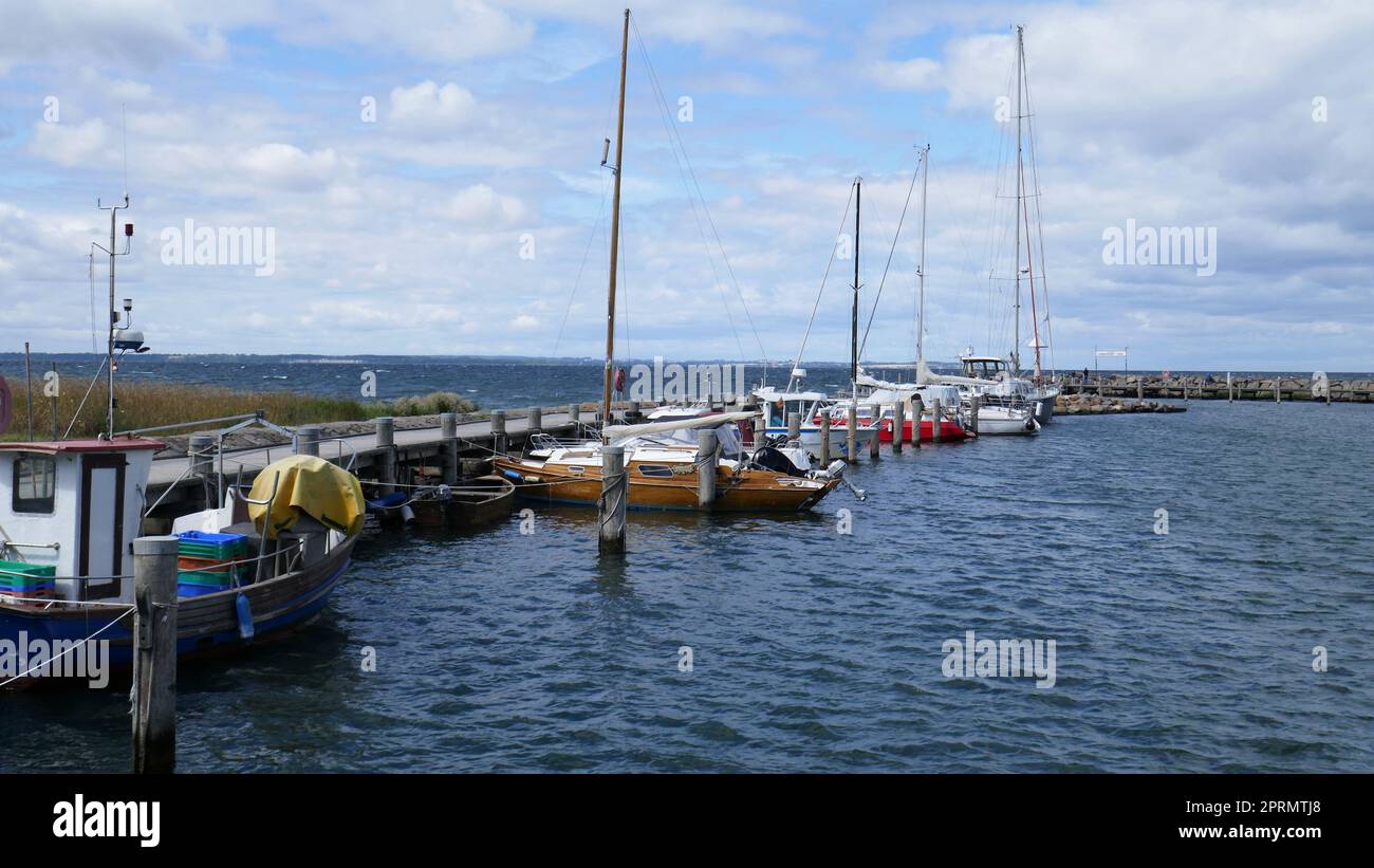 Port of Timmendorf, Poel Island Stock Photo - Alamy