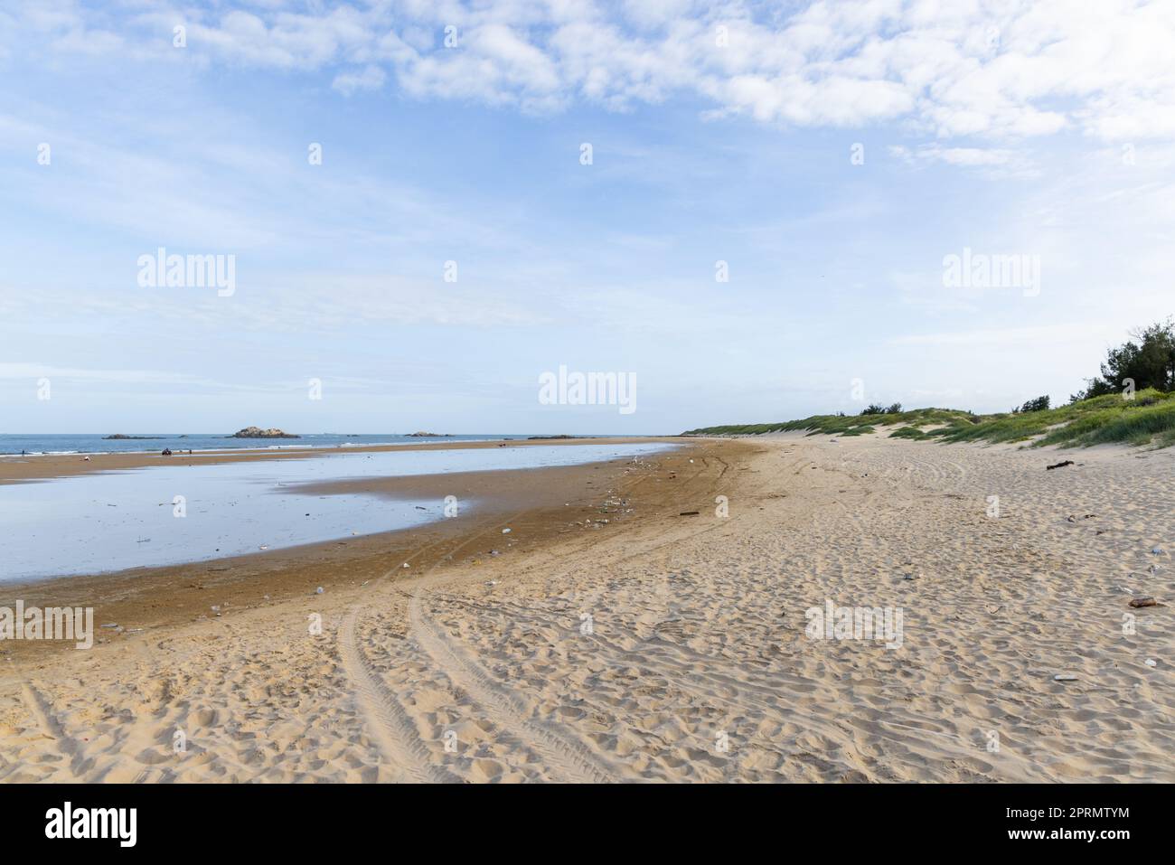Taiwan Kinmen Oucuo Sand Beach Stock Photo - Alamy