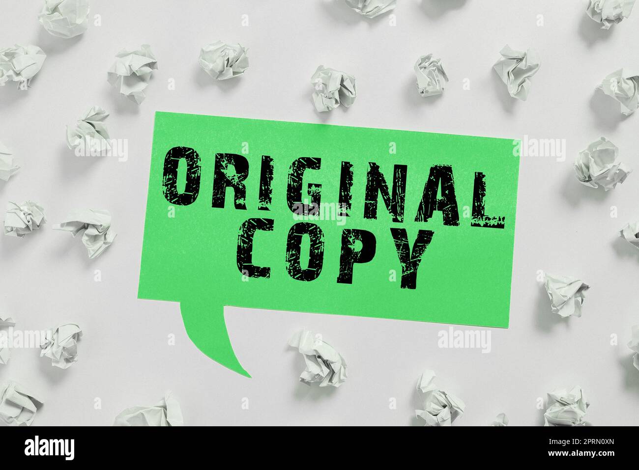 Inspiration showing sign Original Copy, Business concept Main Script ...