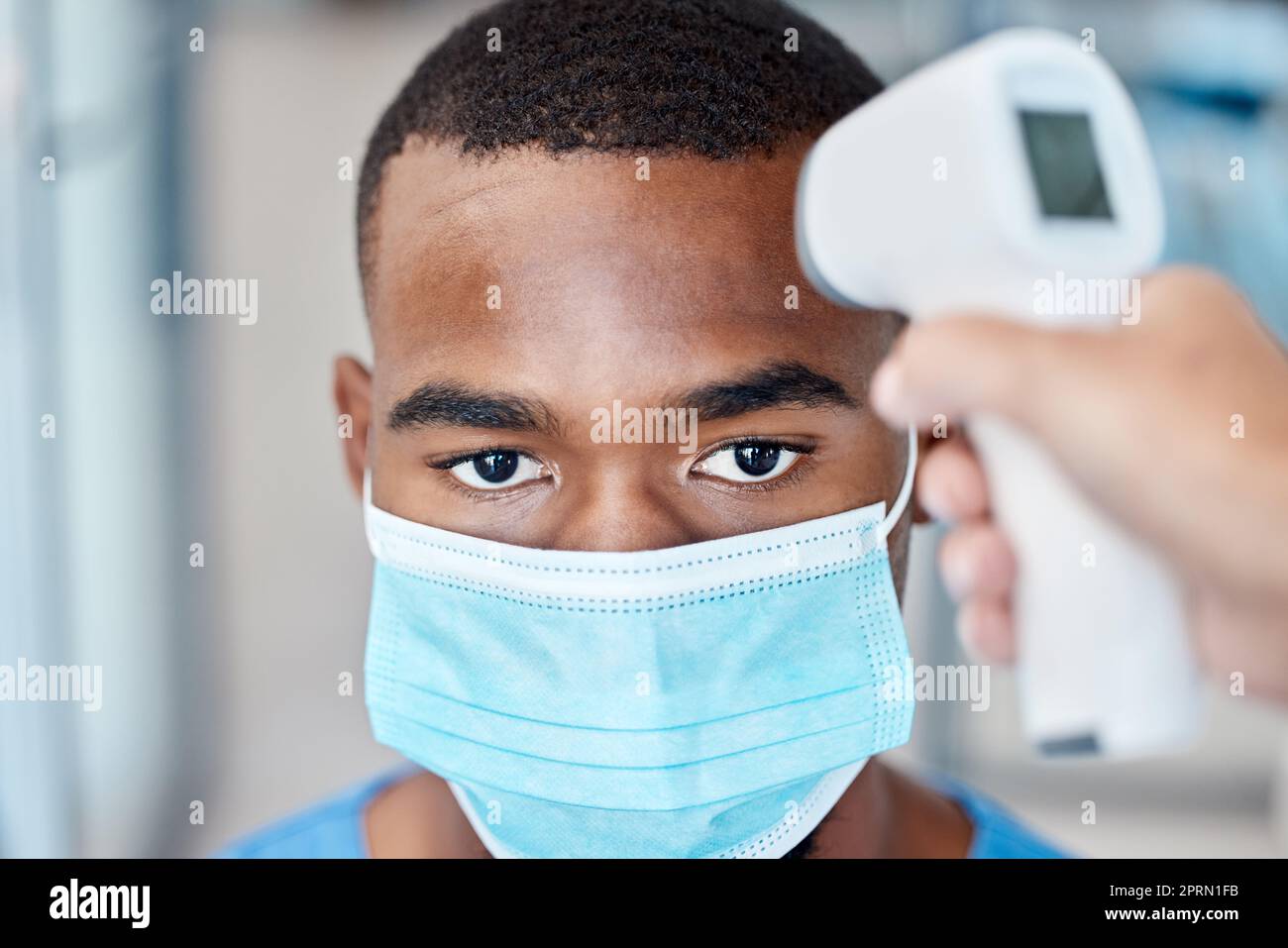 Temperature screening device hi-res stock photography and images - Alamy