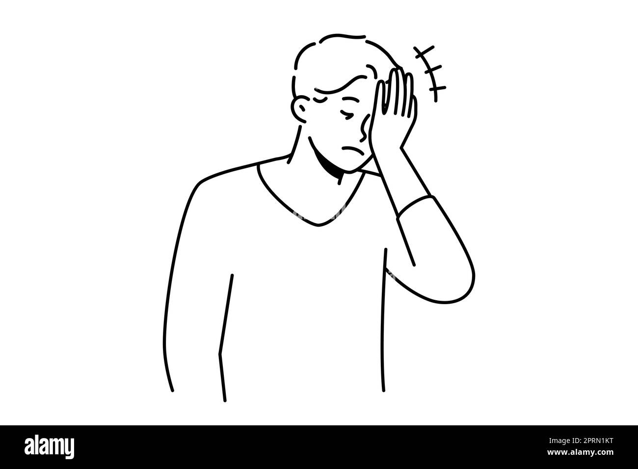 Frustrated man make face palm gesture Stock Vector Image & Art - Alamy Frustrated man make face palm gesture Stock Vector Image & Art - Alamy