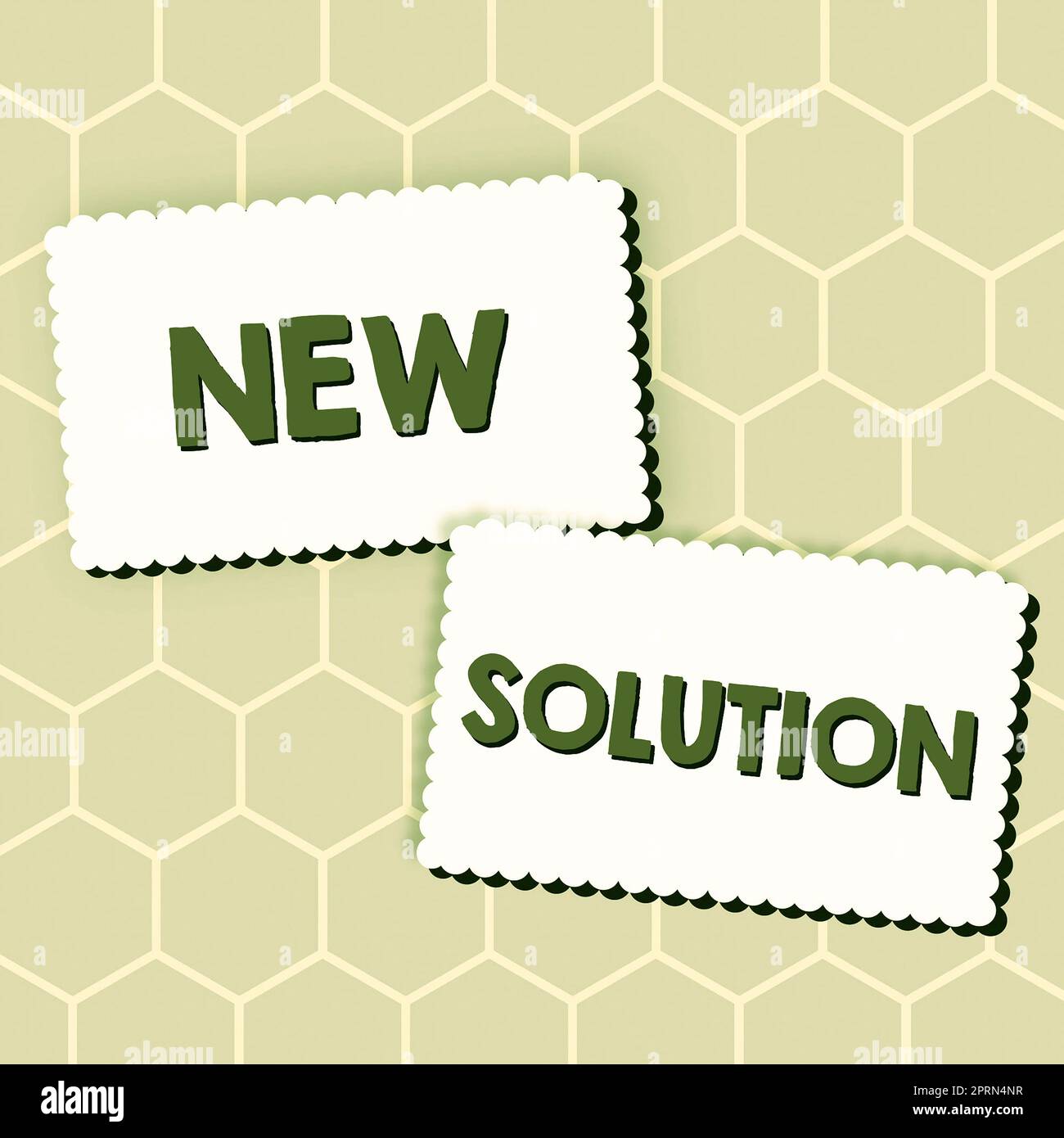 Text showing inspiration New Solution, Concept meaning Modern ...
