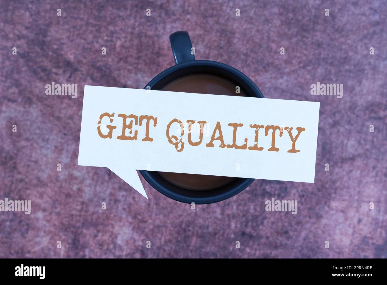 Conceptual display Get Quality, Word Written on features and ...