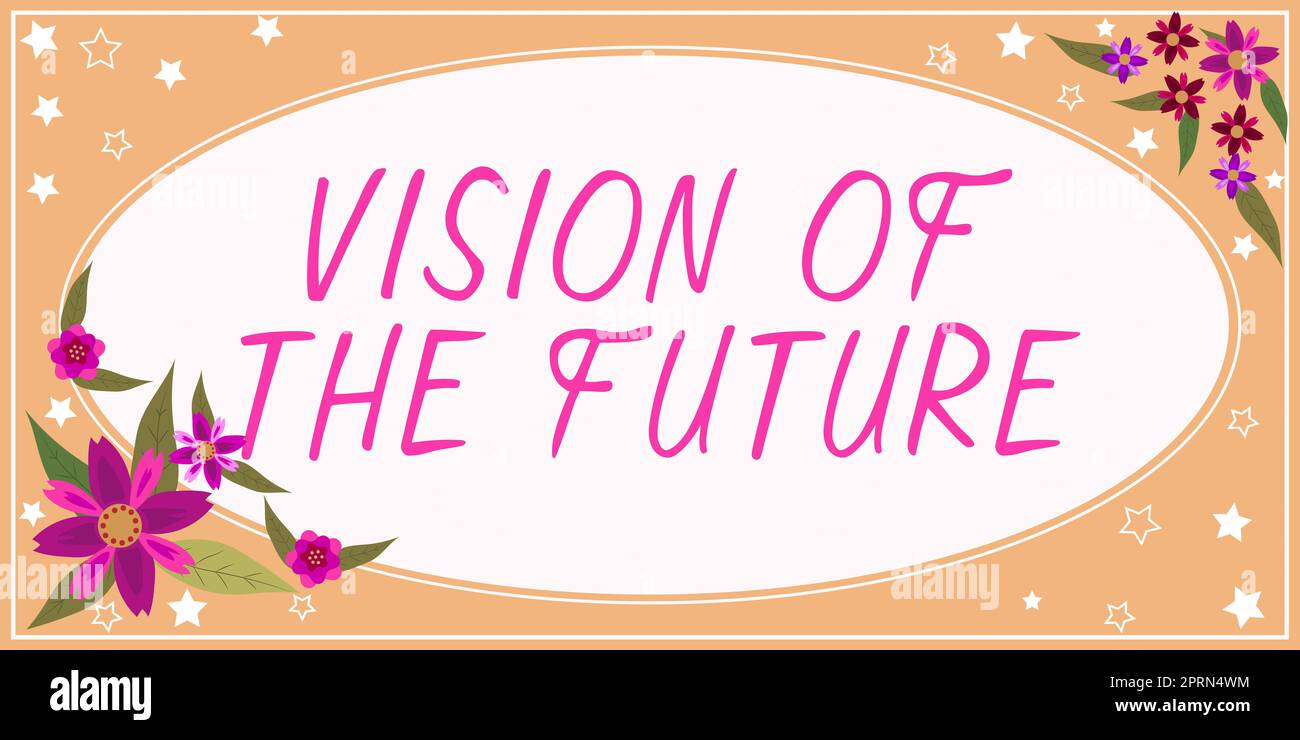 Conceptual display Vision Of The Future, Concept meaning Seeing ...