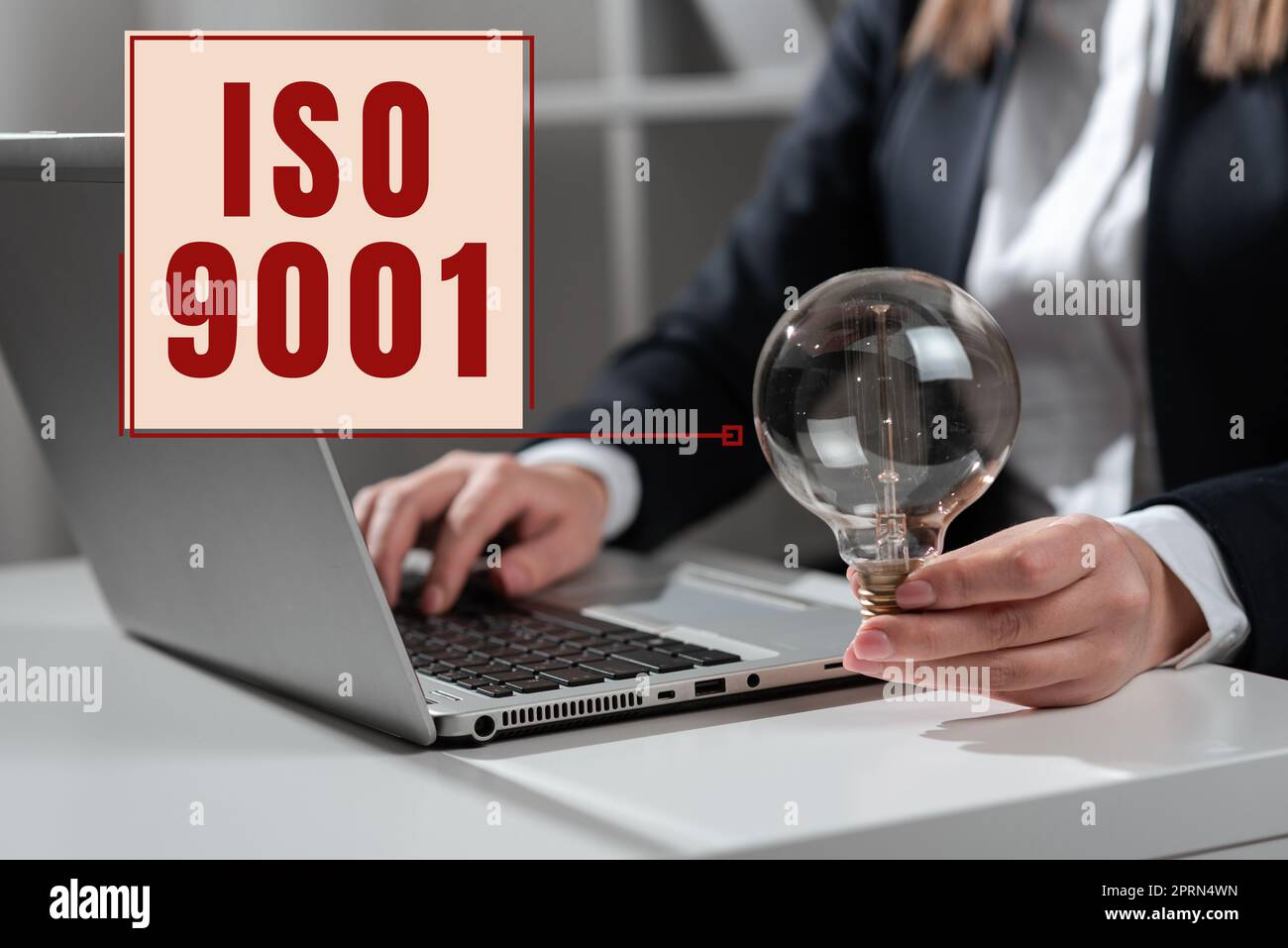 Writing displaying text Iso 9001, Internet Concept designed help ...