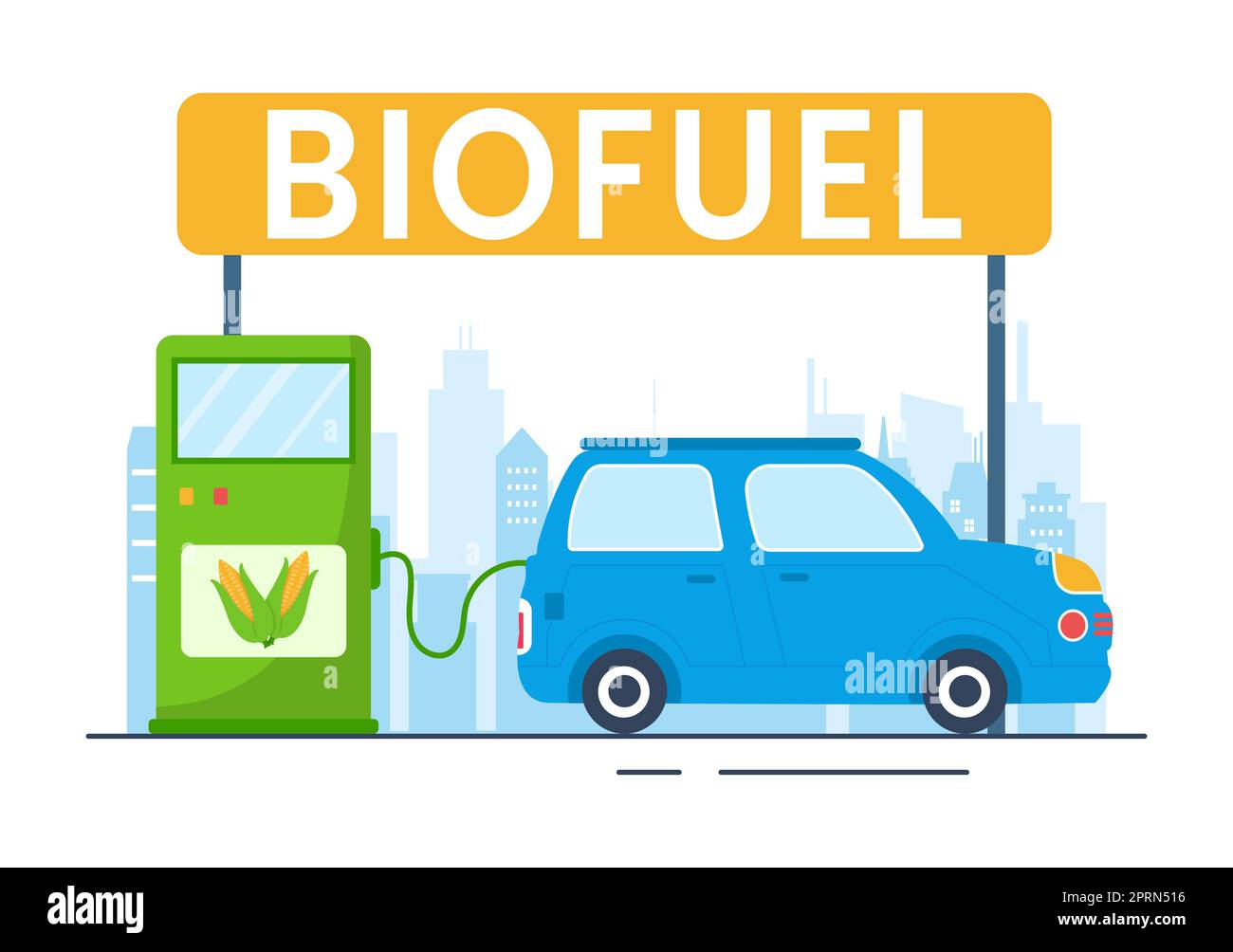Biofuel Life Cycle of Natural Materials and Plants with Green Barrels ...