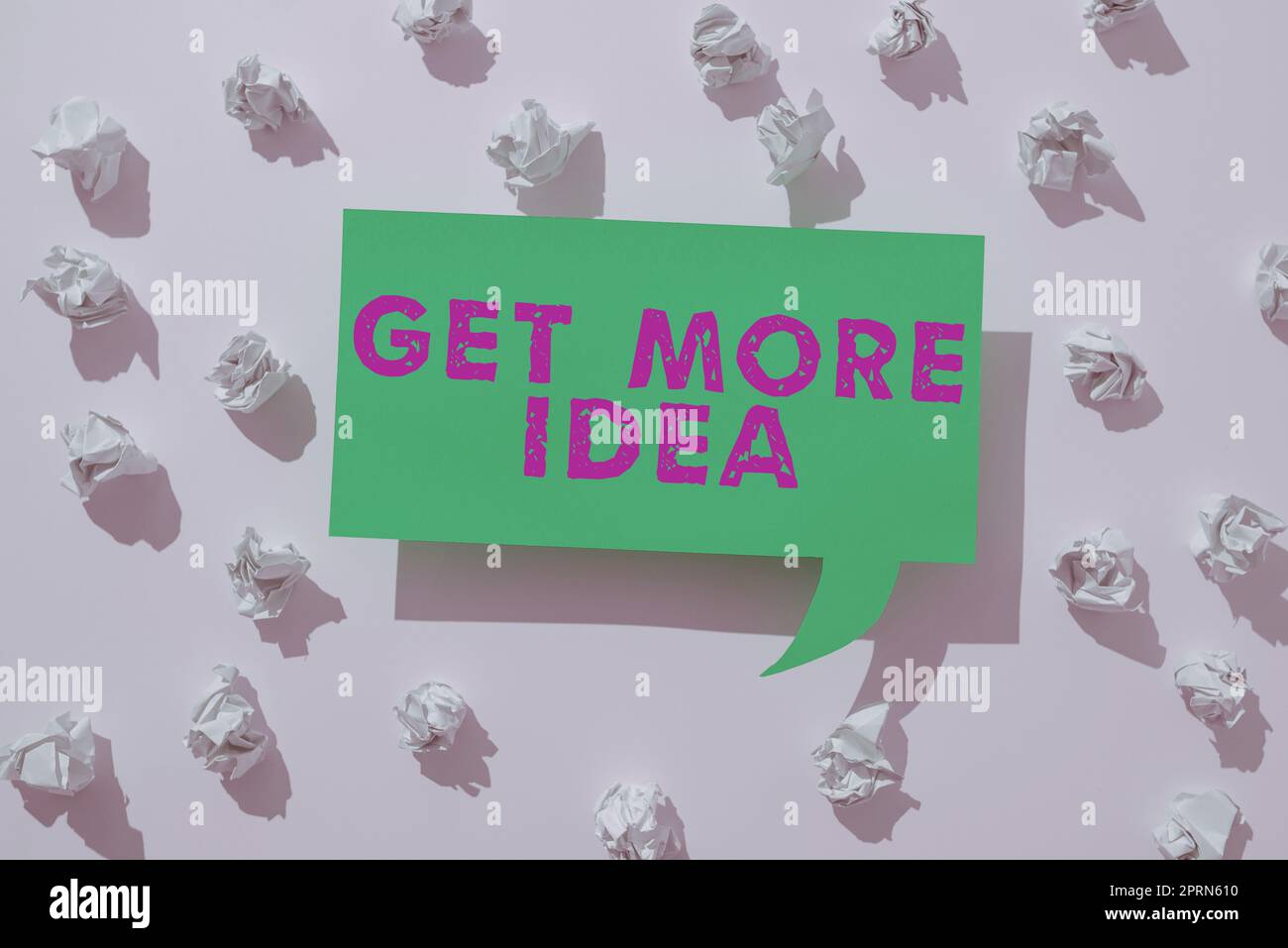 Sign displaying Get More Idea, Business showcase Random Input Mind Map ...