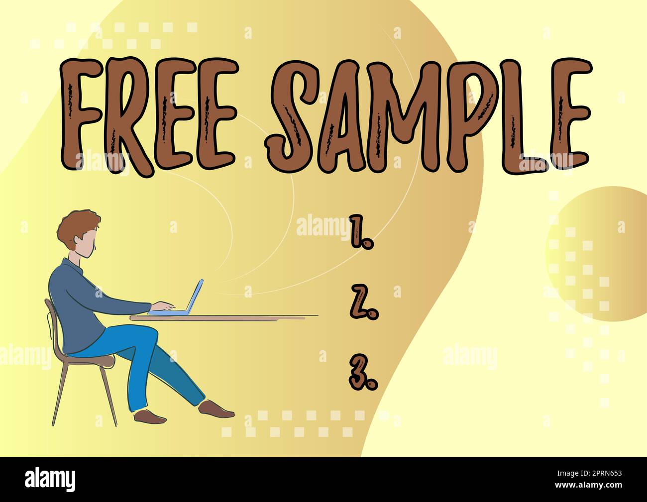 Conceptual display Free Sample, Business overview portion of products ...