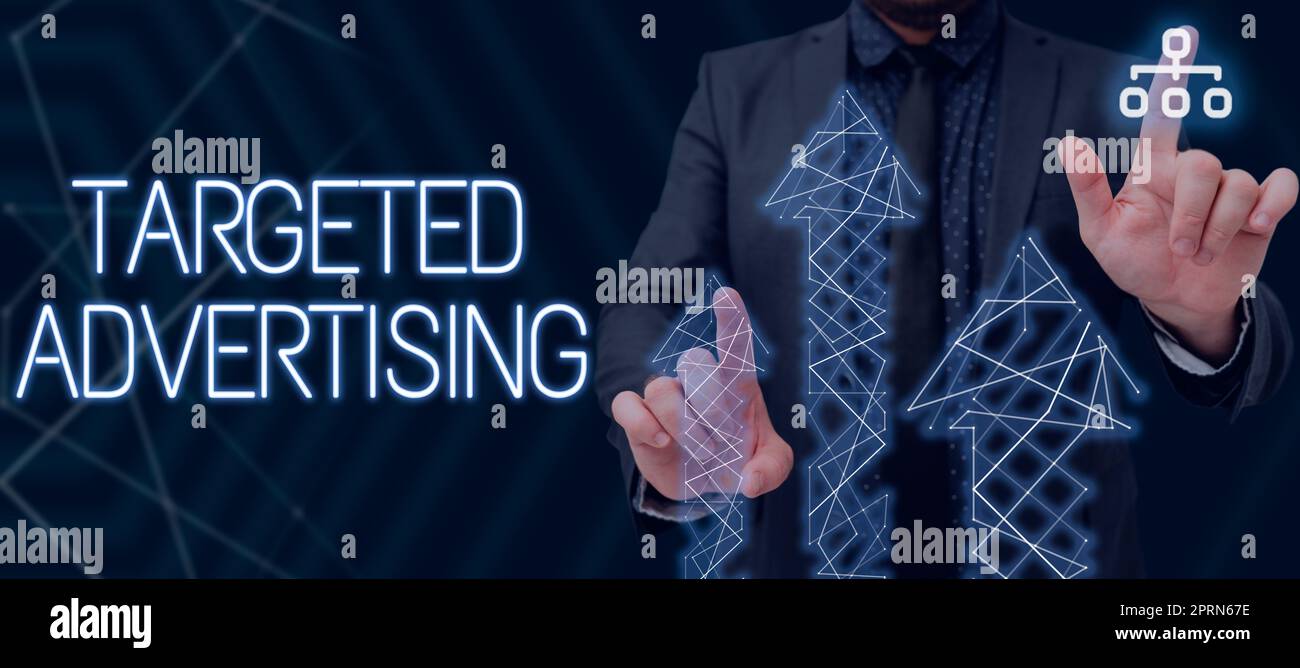 Conceptual display Targeted Advertising, Concept meaning Online ...