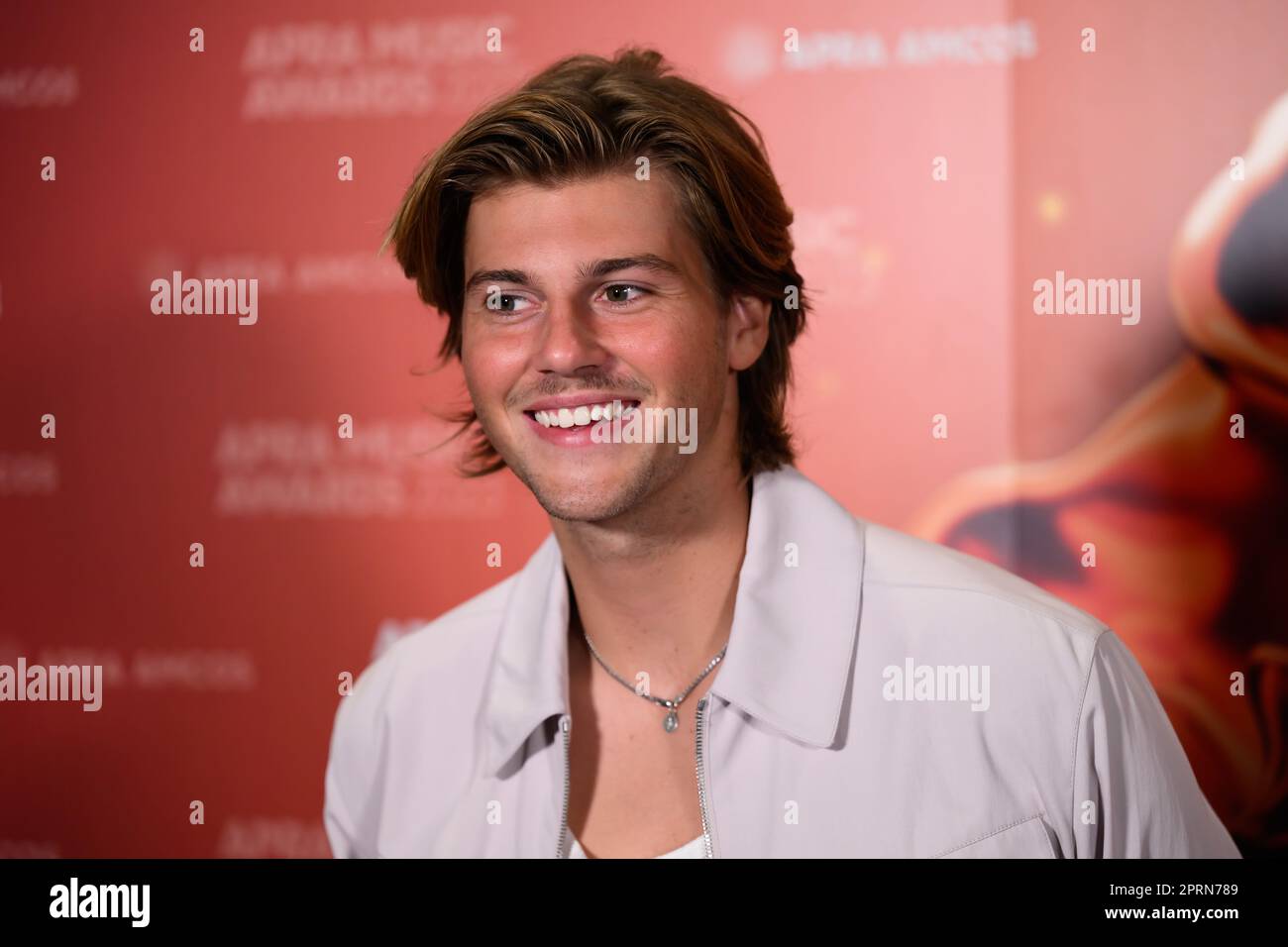 Ruel arrives at the 2023 APRA Music Awards at the International Convention Centre, in Sydney ...