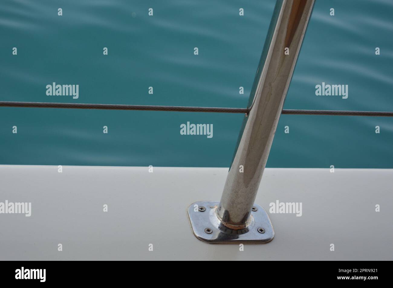 Yacht deck details and design the elements Stock Photo - Alamy