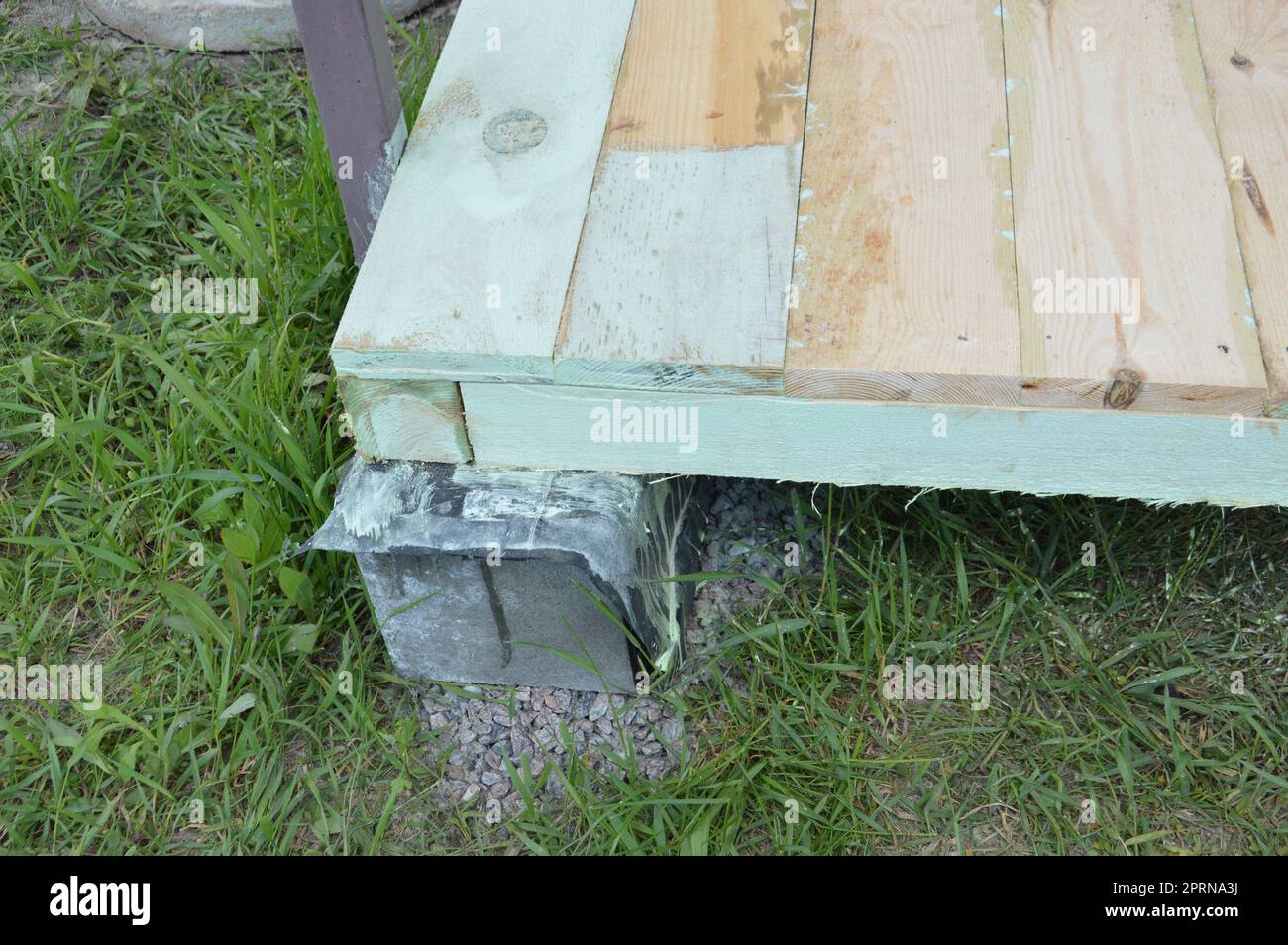 Biological and flammable protection of the wood Stock Photo - Alamy