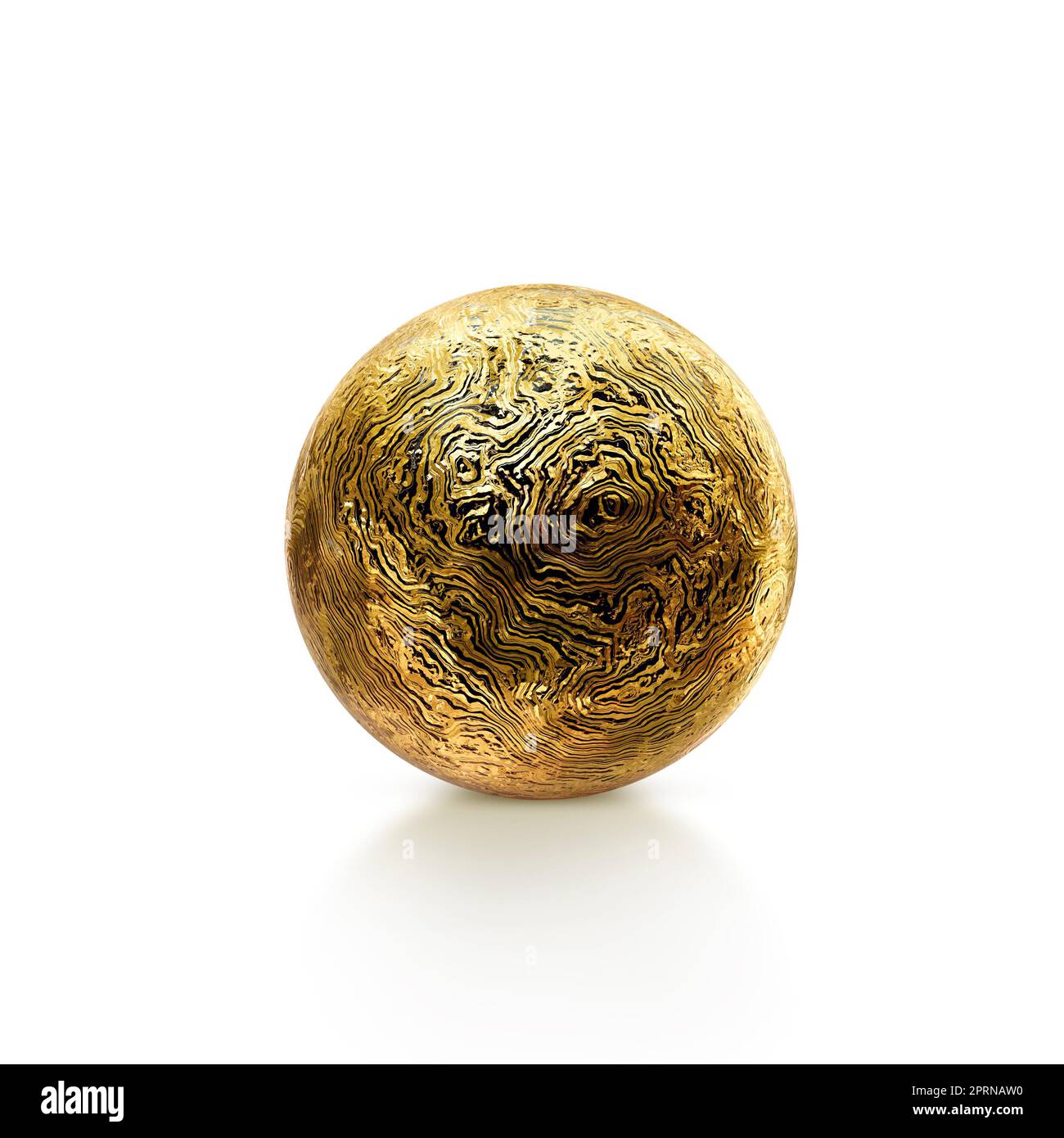 isolated steel metal ball on white background. 3d render Stock Photo ...