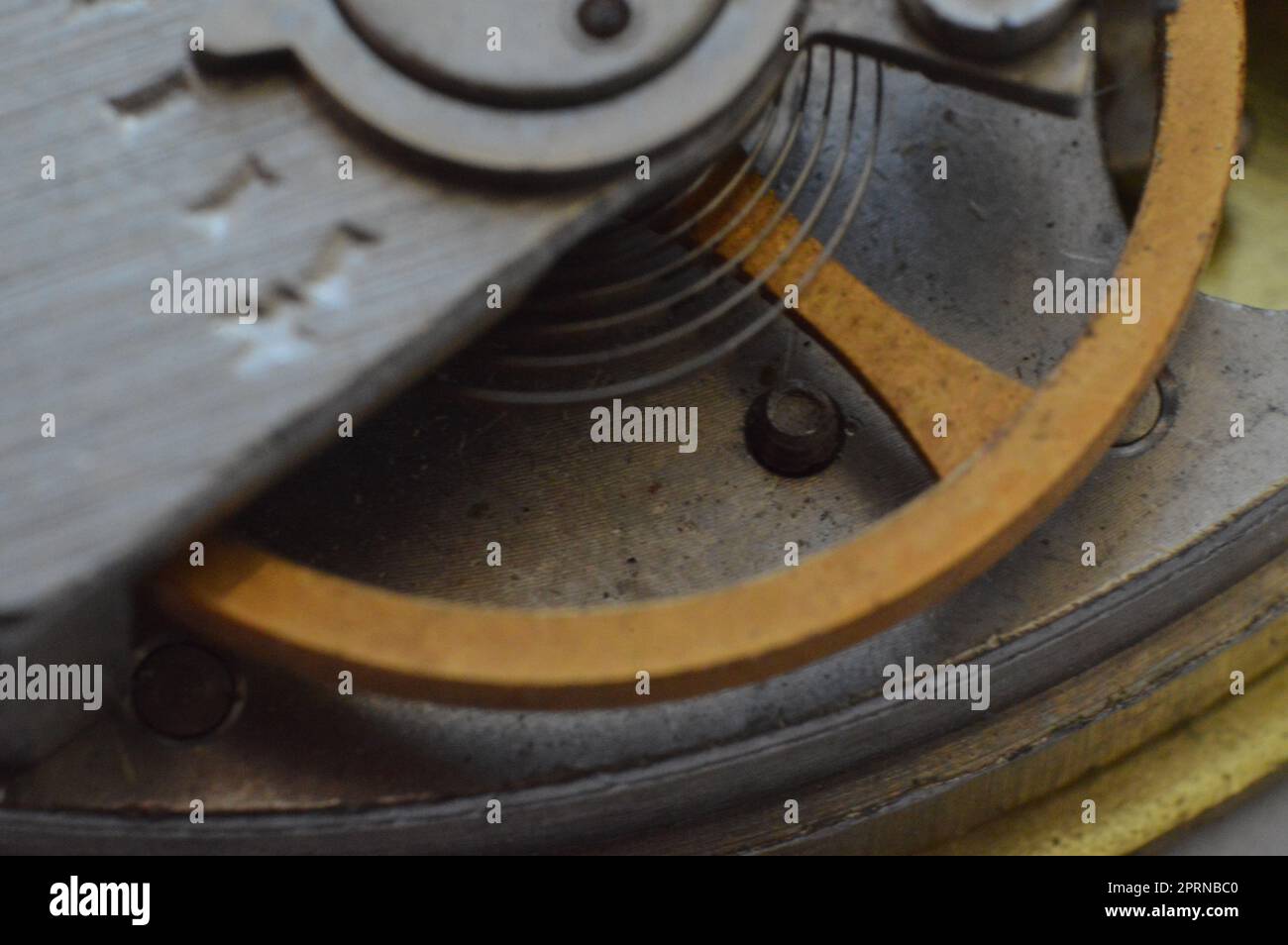 Clockwork and details shot in close-up the composition Stock Photo - Alamy