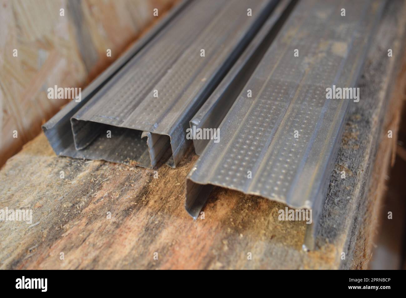Drywall installation materials and elements Stock Photo - Alamy