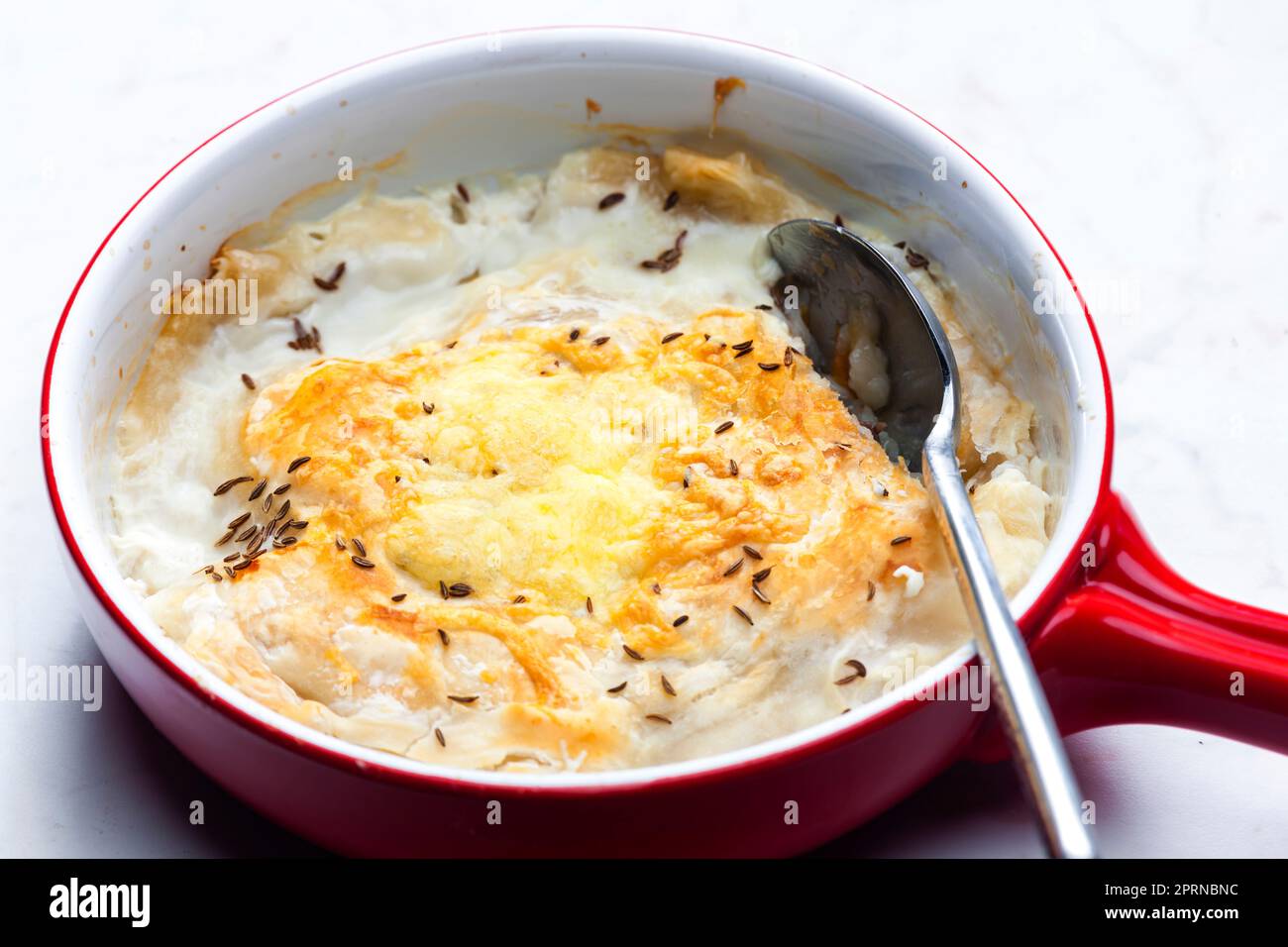 Melted cheese in baking hi-res stock photography and images - Alamy