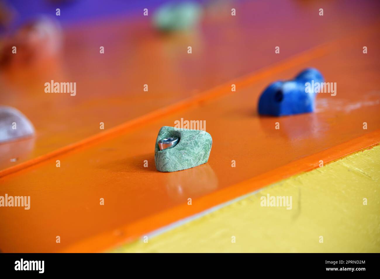 Color artificial practice climbing wall hi-res stock photography and ...
