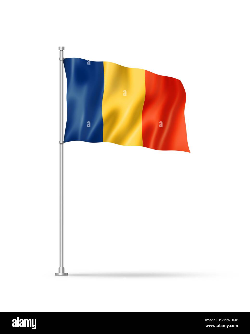 Satin texture chad flag hi-res stock photography and images - Alamy