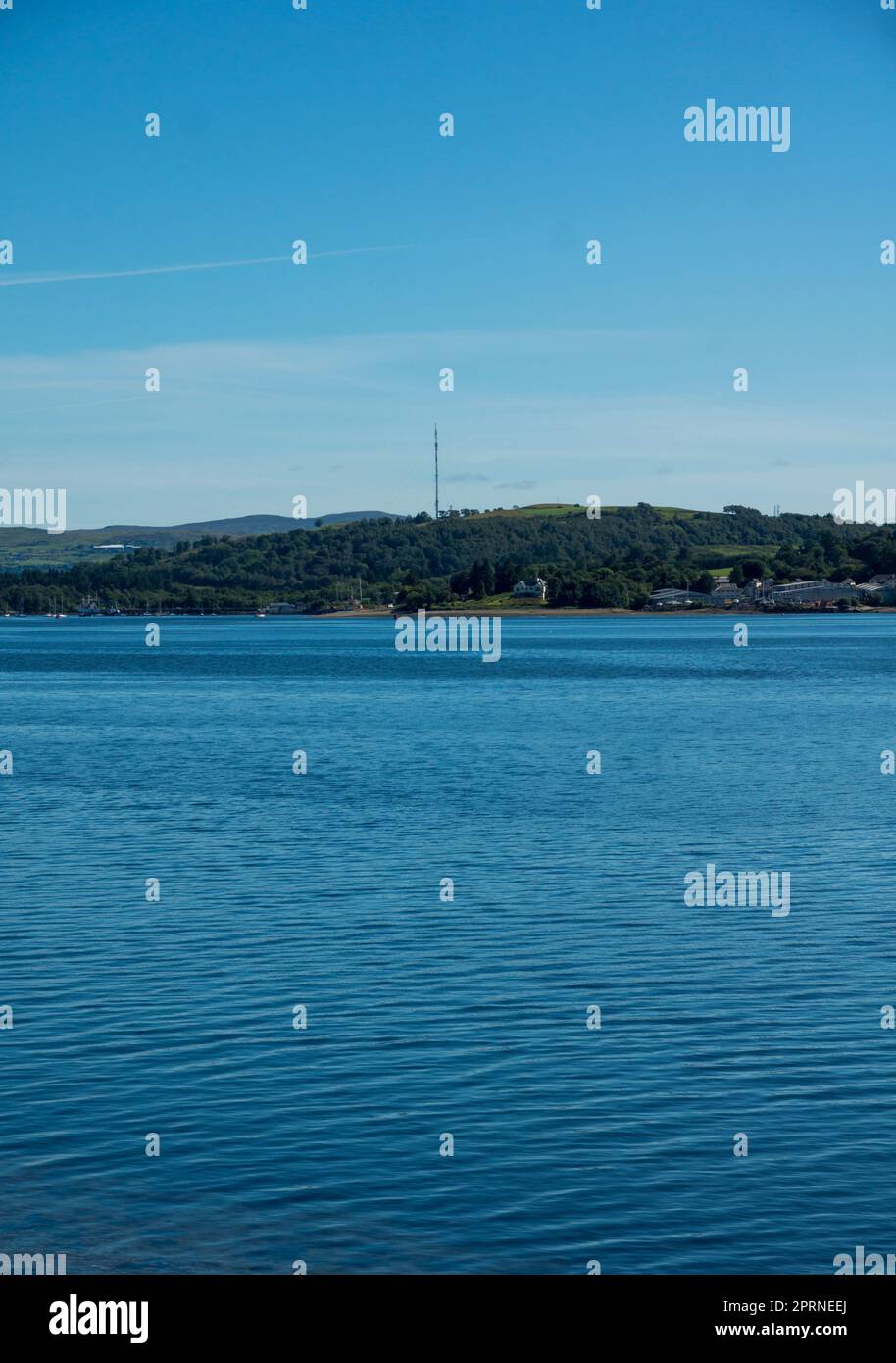 landscape of Gare Loch during sunny day in summer time Stock Photo - Alamy