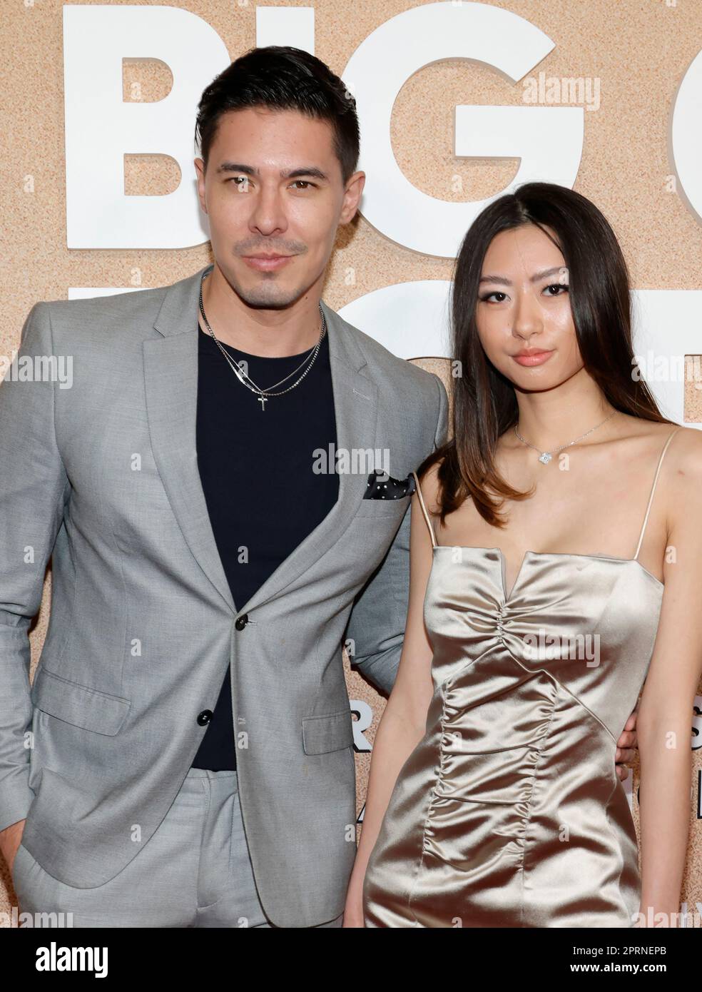 Los Angeles, Ca. 26th Apr, 2023. Lewis Tan, Felicity Tjio At The World ...