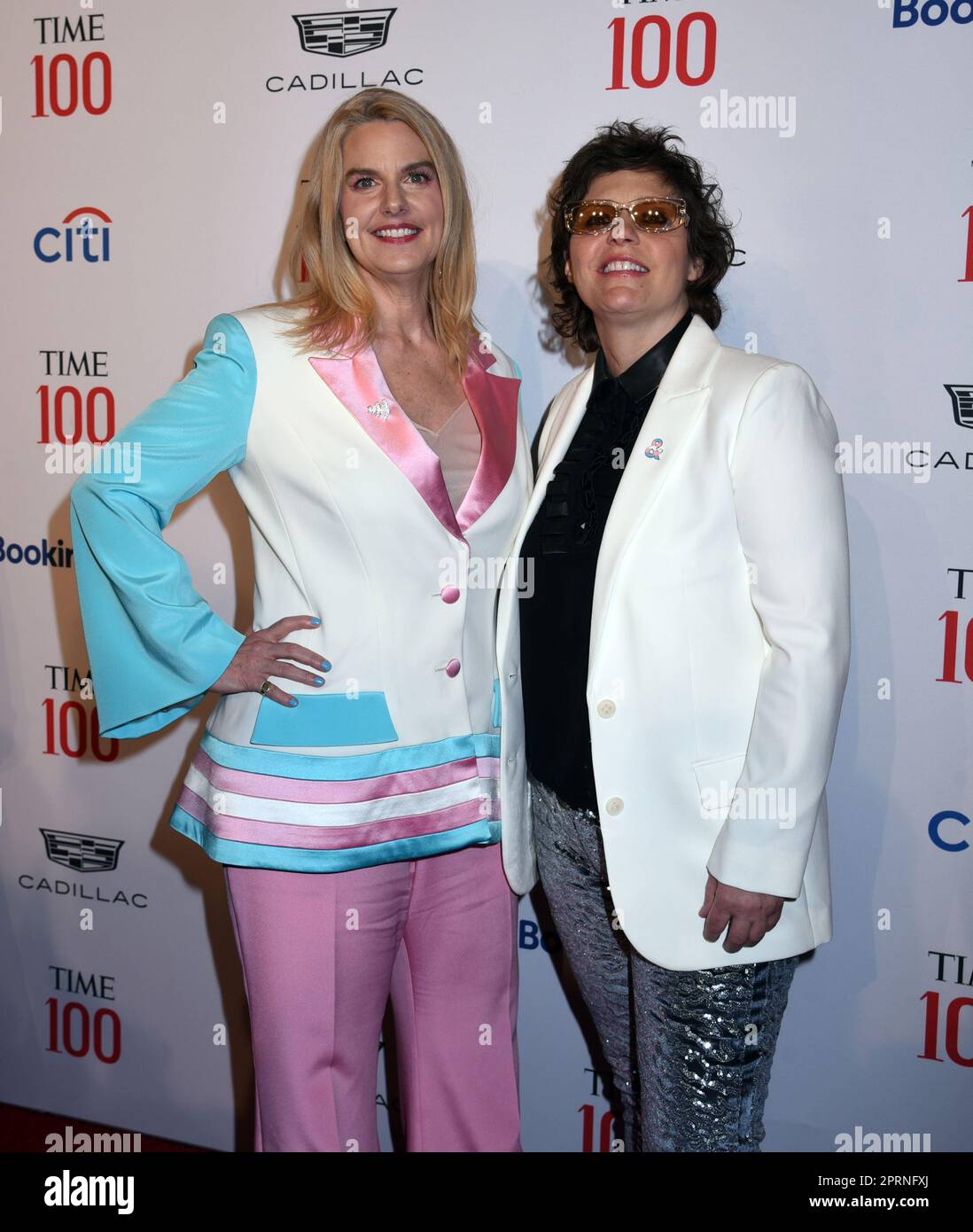 April 27, 2023, New York, New York, USA: Sarah Kate Ellis and Kristen ...