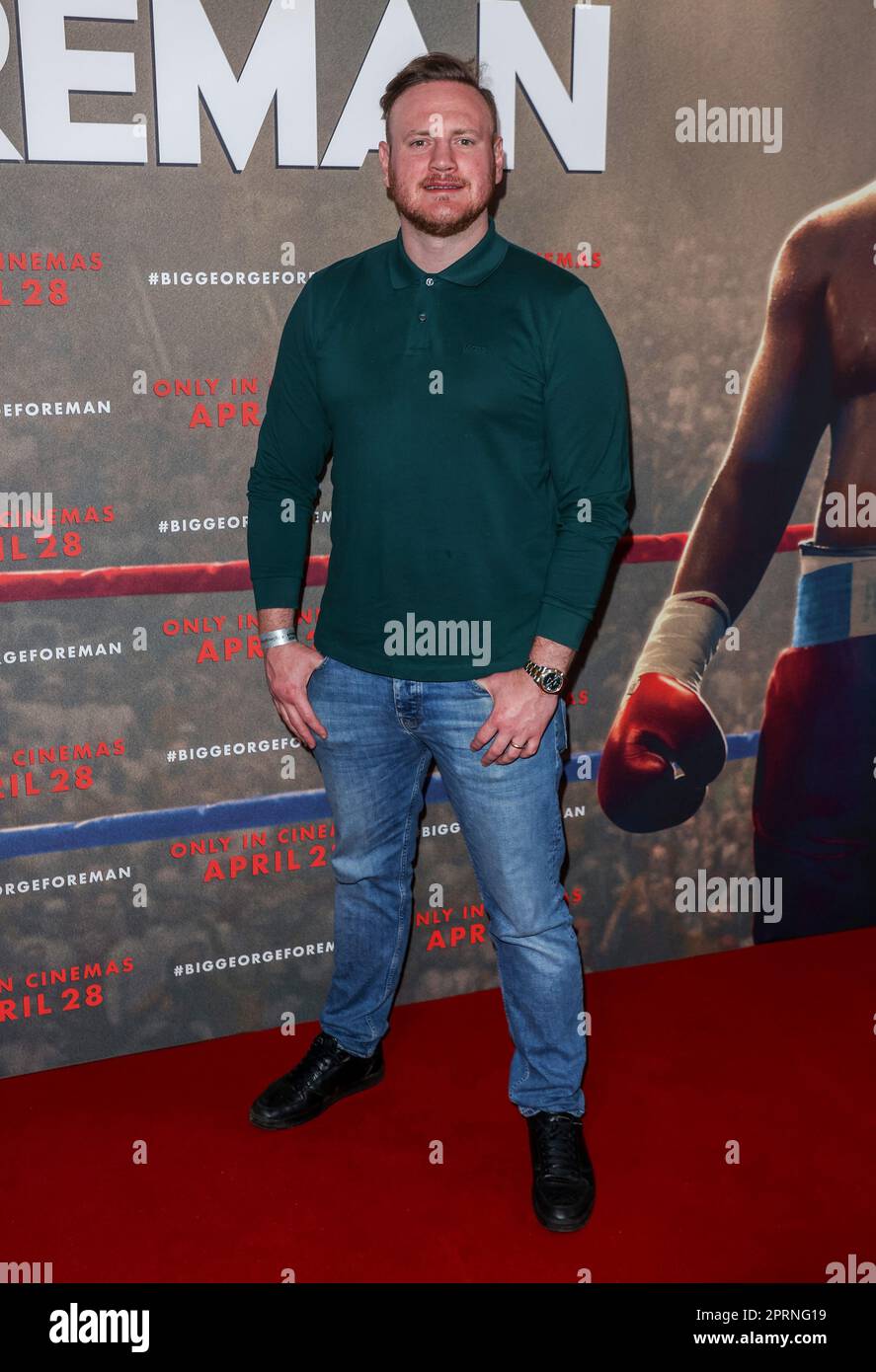 London, UK. 26th Apr, 2023. George Groves seen attending a VIP Gala ...