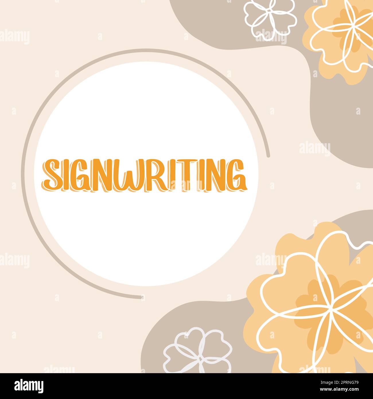 Conceptual display Signwriting, Business approach any type of clear ...