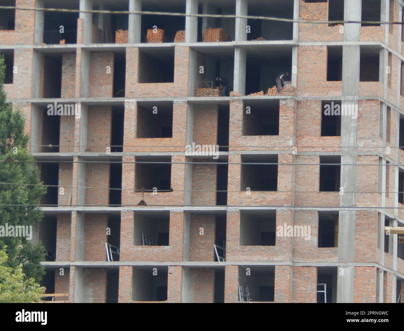 New buildings are being built residential buildings Stock Photo - Alamy