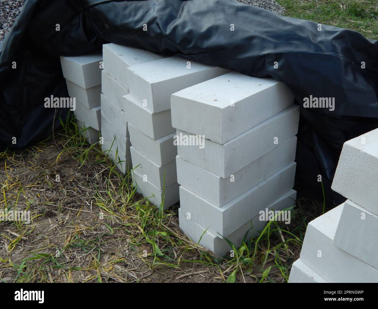 Building bricks, stone materials for work Stock Photo - Alamy