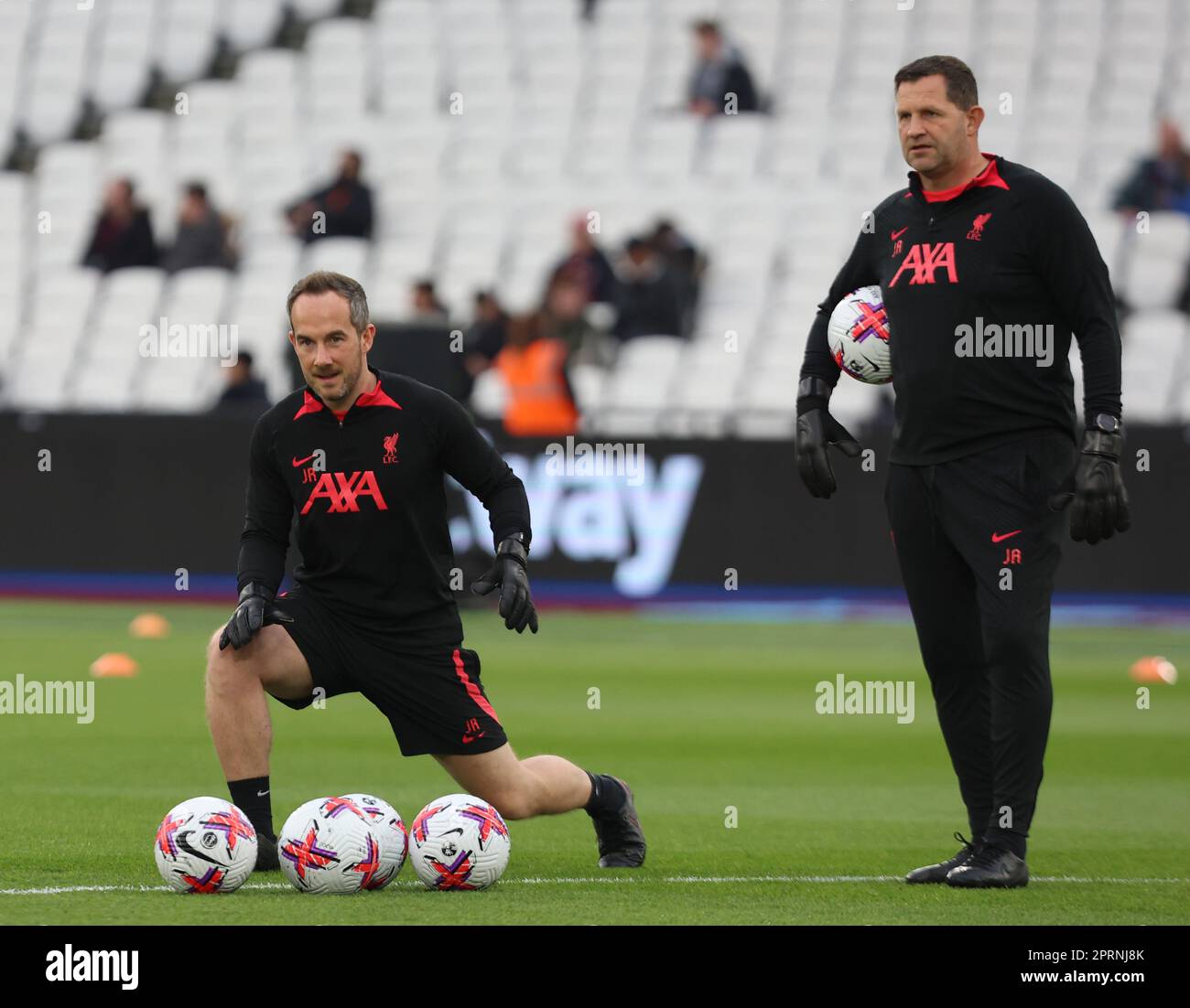 L-R First-team assistant goalkeeping coach: Jack Robinson AND First ...
