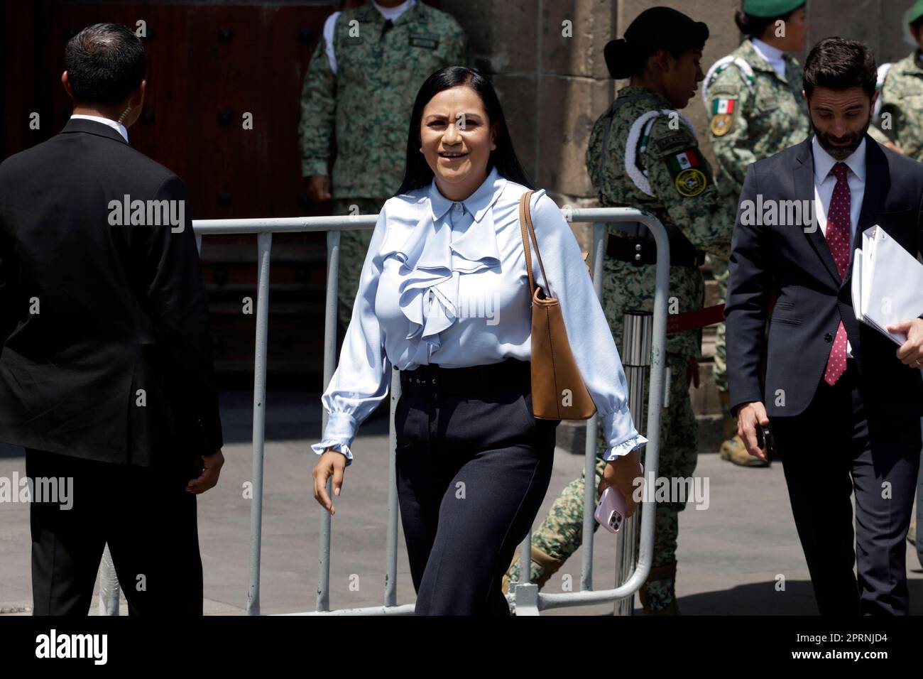 Non Exclusive: April 26, 2023, Mexico City, Mexico: Secretary of ...