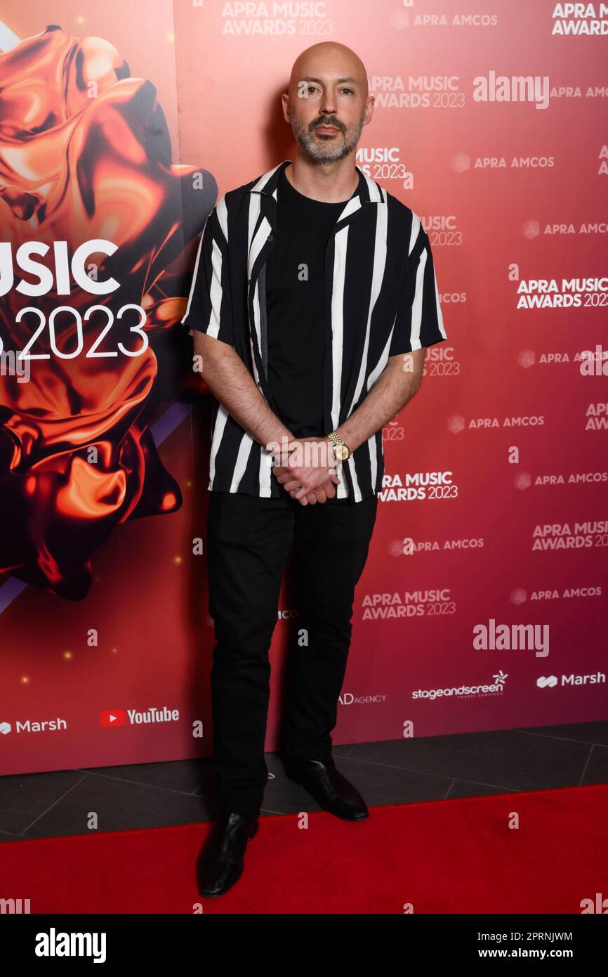 M-Phazes arrives at the 2023 APRA Music Awards at the International ...