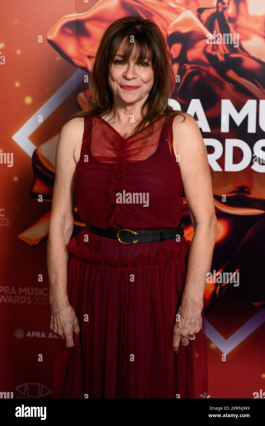 Jenny Morris arrives at the 2023 APRA Music Awards at the International ...