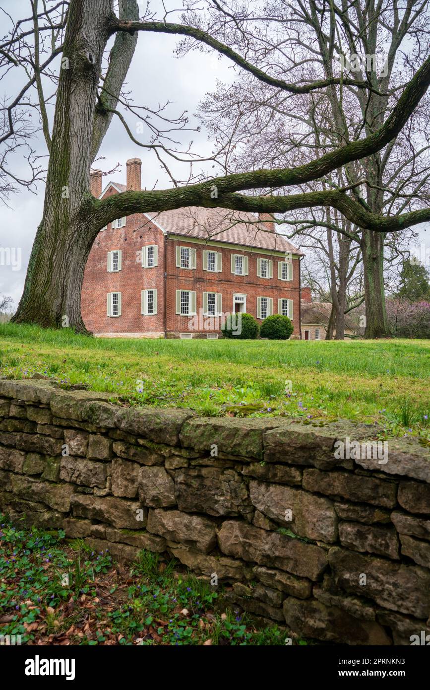 The Locust Grove House in Kentucky Stock Photo - Alamy