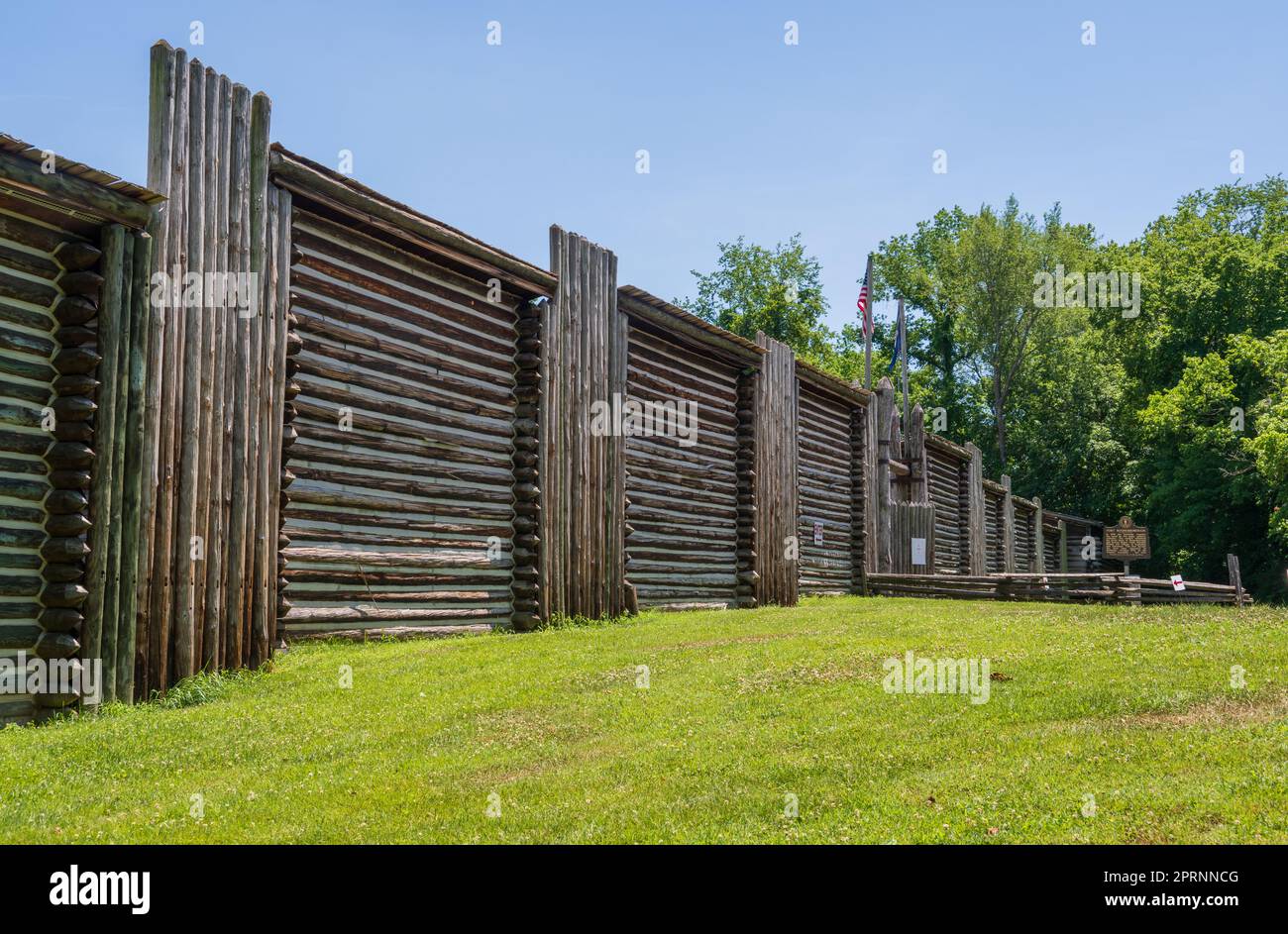 Fort Boonesborough State Park in Kentucky Stock Photo - Alamy