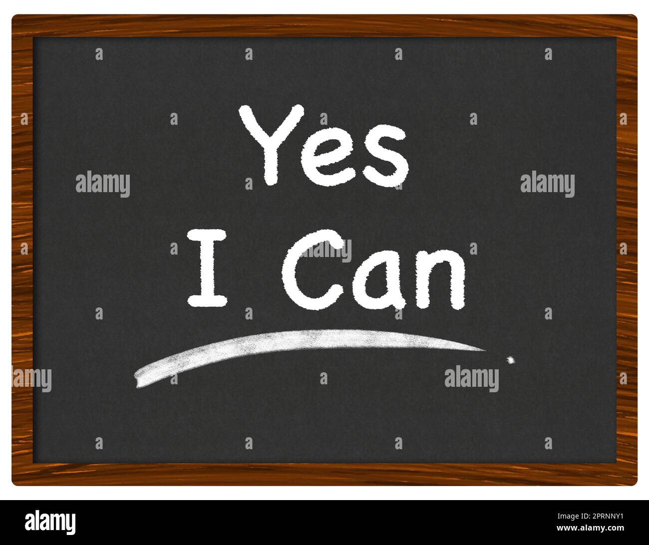 Yes i can Cut Out Stock Images & Pictures - Alamy