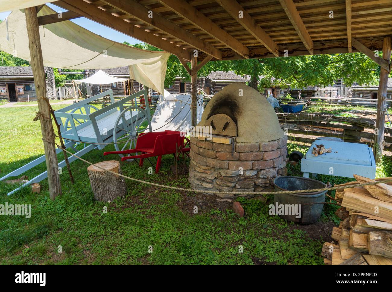 Fort Boonesborough State Park in Kentucky Stock Photo - Alamy