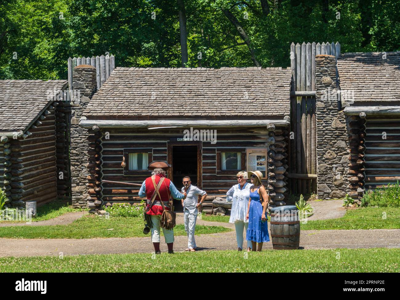 Fort Boonesborough State Park in Kentucky Stock Photo - Alamy
