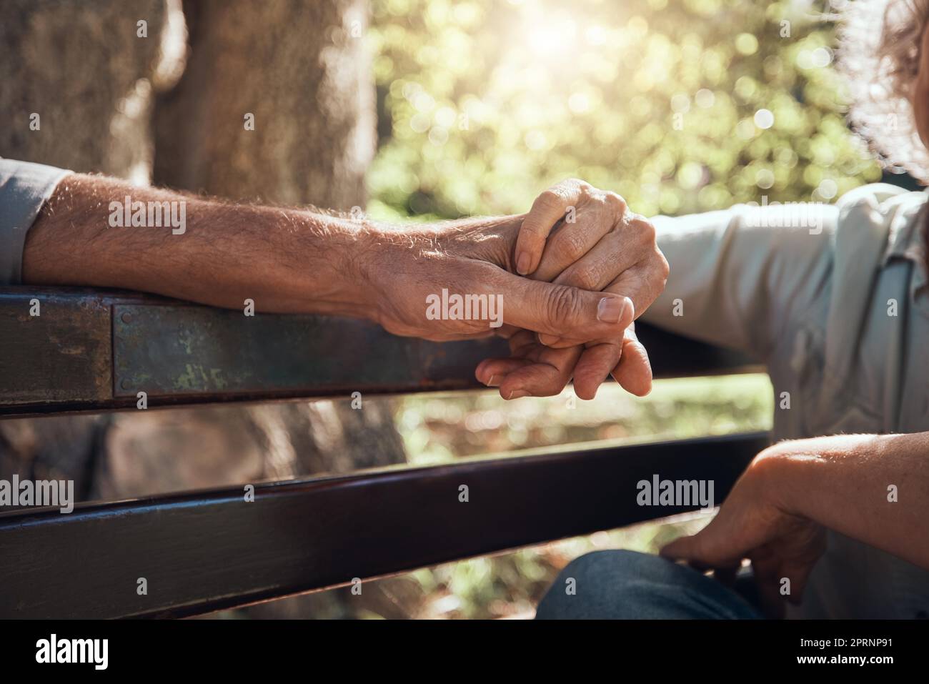 Support, love and helping hand holding of elderly people showing ...