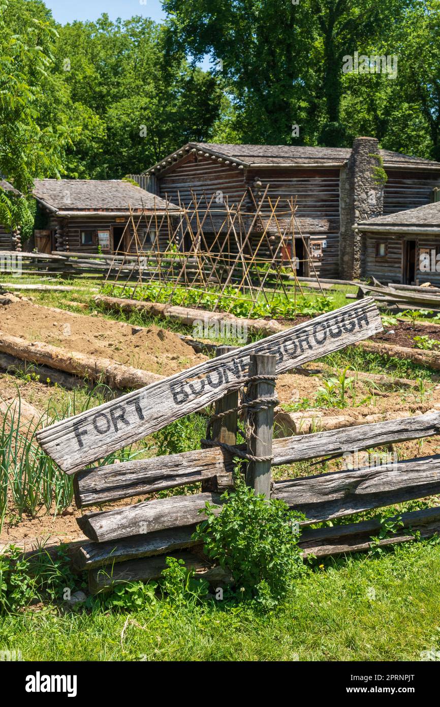 Fort Boonesborough State Park in Kentucky Stock Photo - Alamy